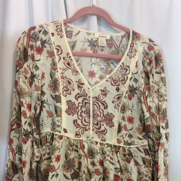 Sundance | Tops | Sundance Catalog Lost In The Moment Top | Poshmark